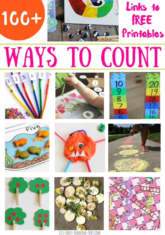Over 100 Fun Ways to Count | Liz's Early Learning Spot